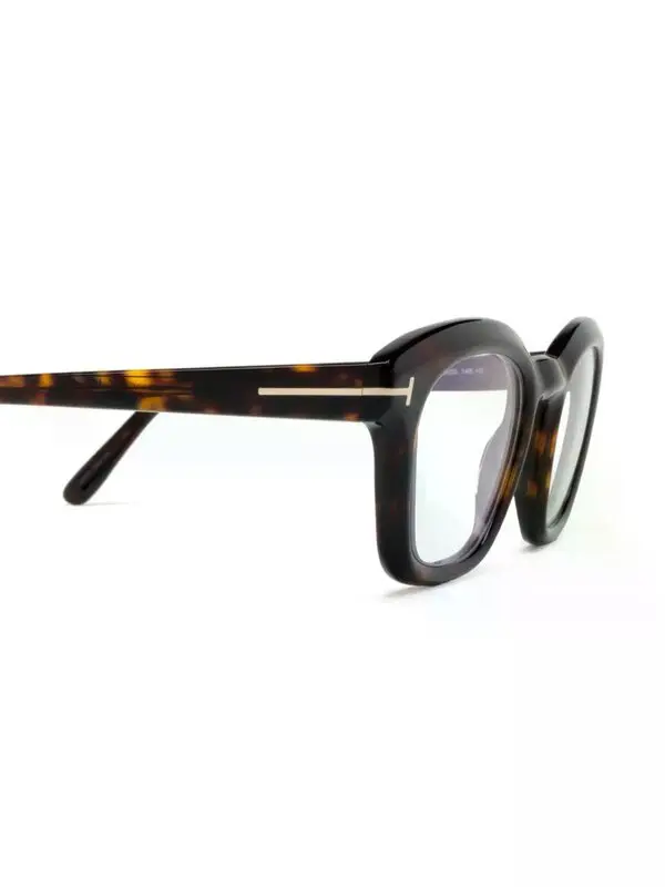 TOM FORD Square-frame Glasses - Brown