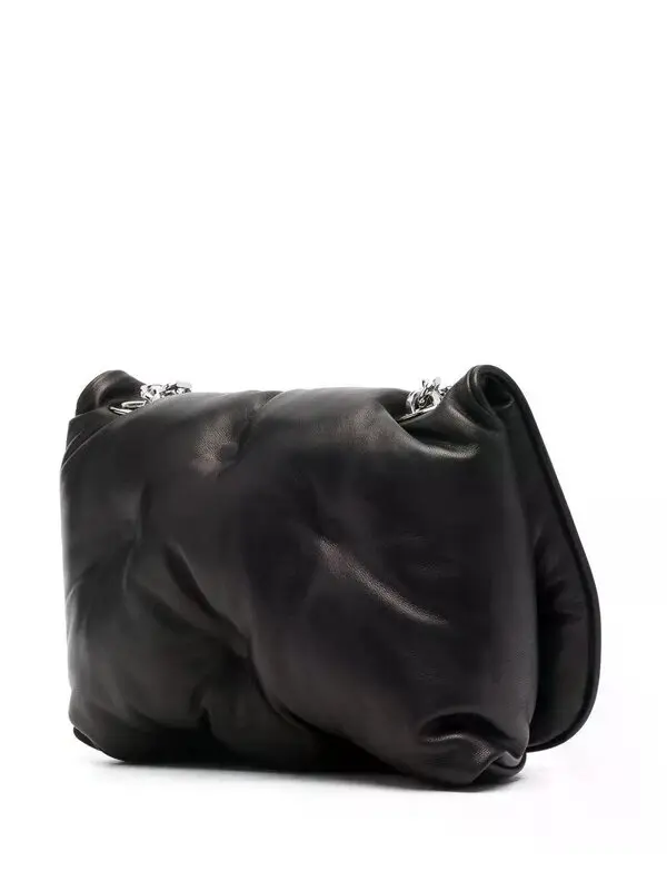 MAISON MARGIELA Glam Slam Flap Shoulder Bag - Black