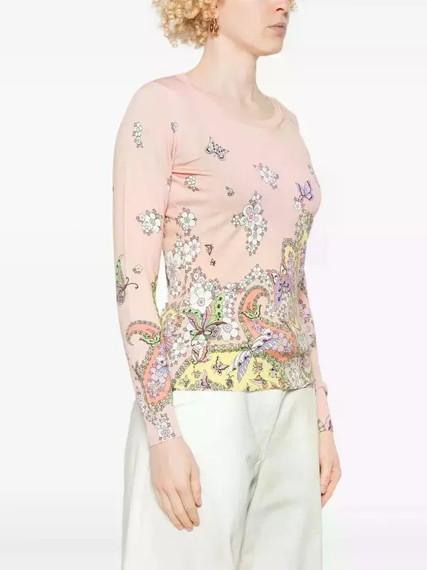 Etro Floral-print Sweater