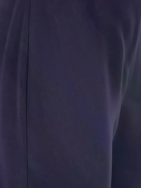 Emporio Armani Satin-trim Trousers