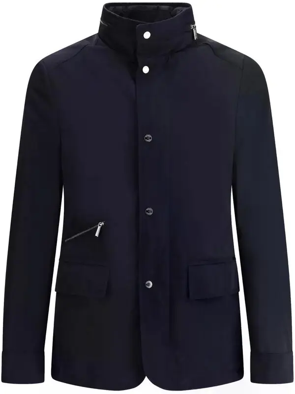 MOORER Sten-at Jacket - Blue