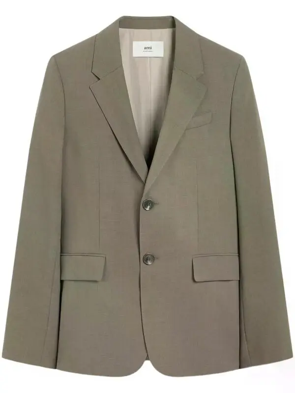 Ami Wool Blazer - Grey
