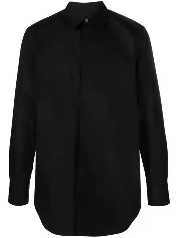 JIL SANDER Heavy Buttoned Cotton Shirt