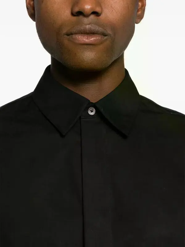 JIL SANDER Heavy Buttoned Cotton Shirt