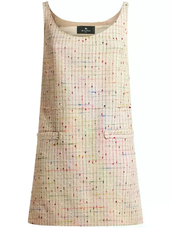 Etro Bouclé Mini Dress