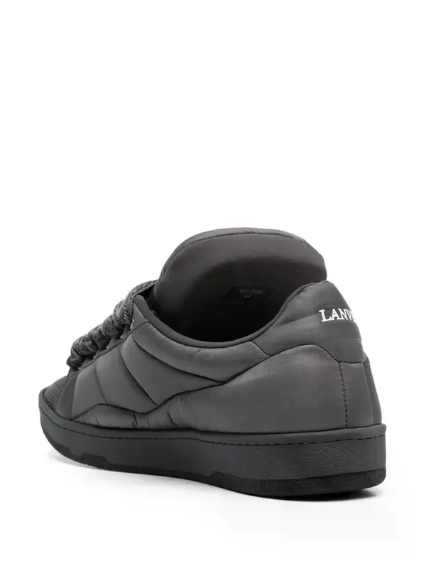 LANVIN Curb Xl Nylon Sneakers - Black