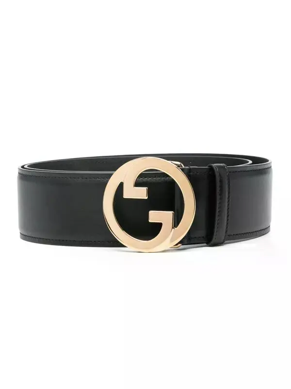 Gucci Blondie Interlocking G Belt - Black