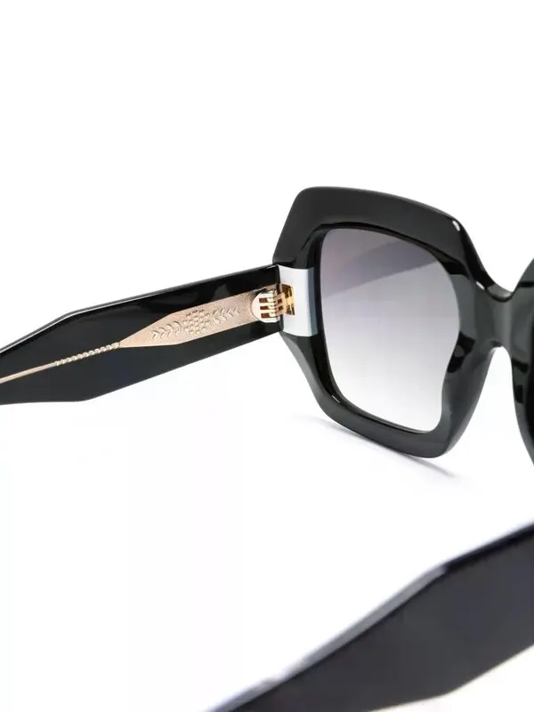 Etro Mania Square-frame Sunglasses - Black