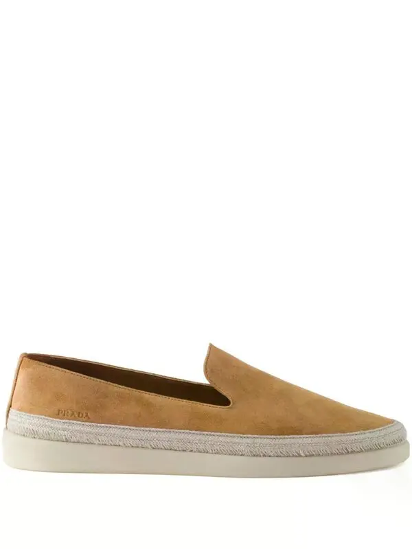 Prada Suede Loafers