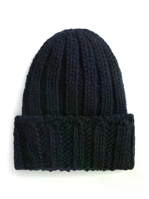 Woolrich Ribbed-knit Beanie - Blue