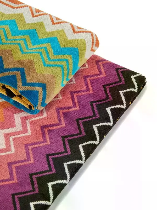 Missoni Giacomo Two-piece Towel Set - Multicolour