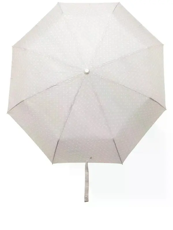 BOSS Monogram-print Umbrella - Neutrals