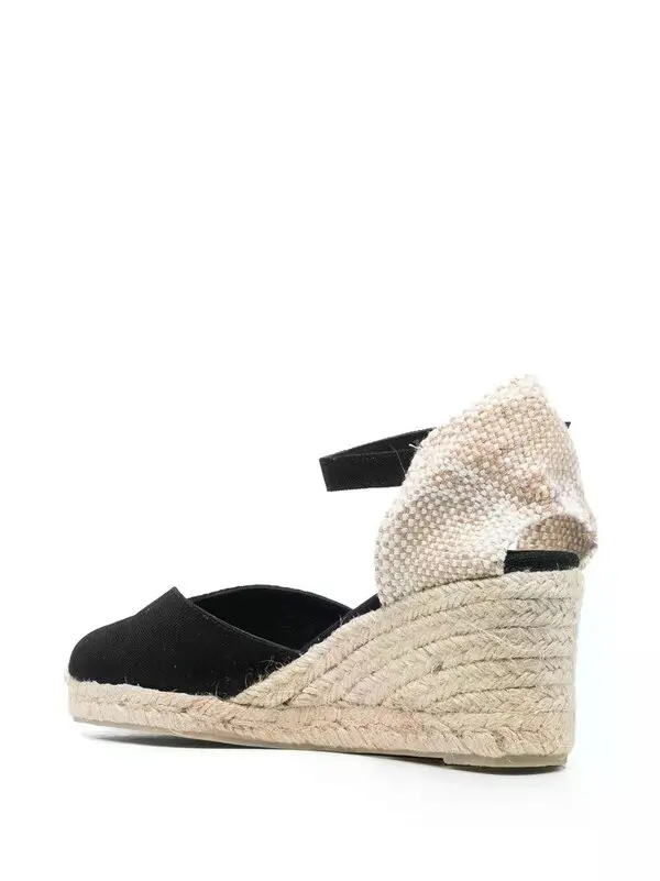 CastaÑer Chiarita Wedge Espadrilles - Black