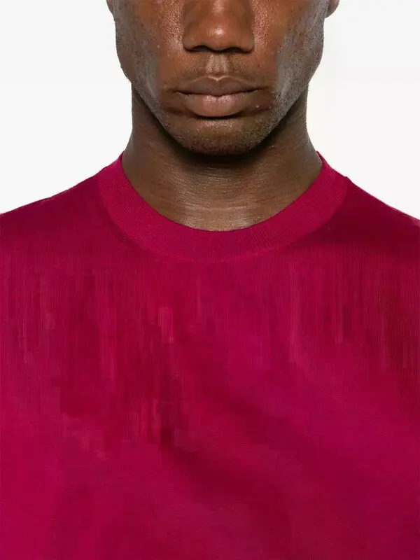 Dsquared2 Logo-plaque Fine-knit Jumper