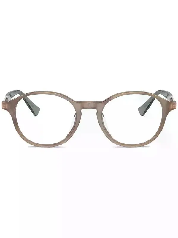 Brunello Cucinelli Round-frame Glasses - Brown