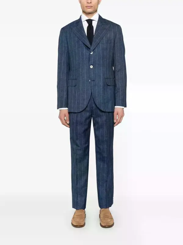 Brunello Cucinelli Striped Suit