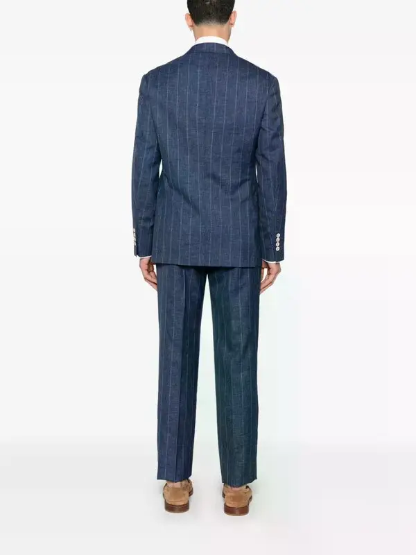 Brunello Cucinelli Striped Suit