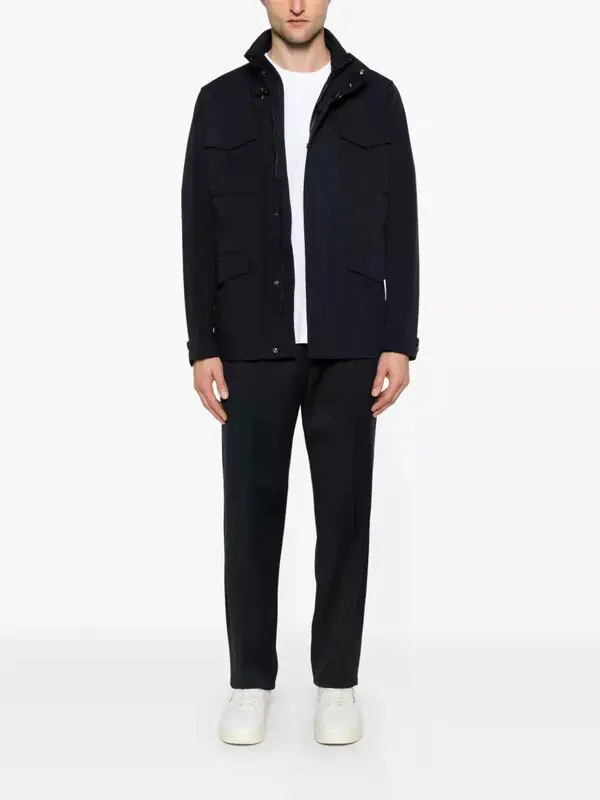 FAY Field Jacket - Blue