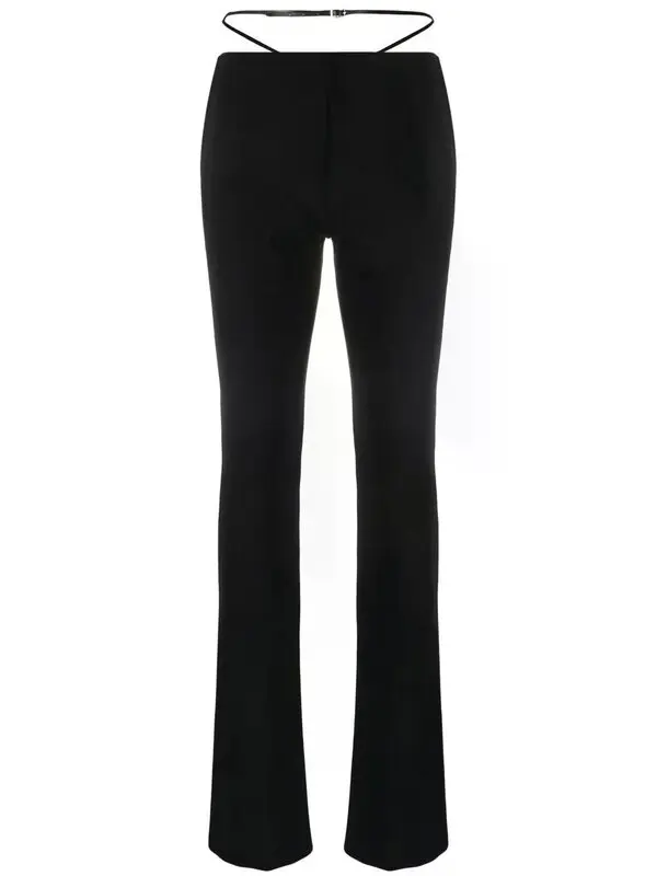 Dsquared2 Strap-detail Flared Trousers