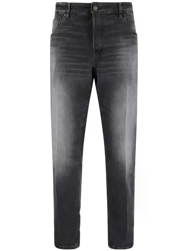 PT TORINO Slim-cut Jeans With Whiskering Detail