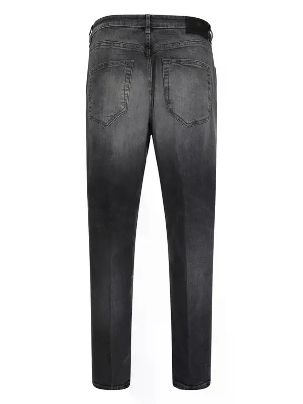 PT TORINO Slim-cut Jeans With Whiskering Detail