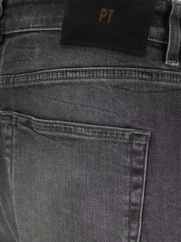 PT TORINO Slim-cut Jeans With Whiskering Detail