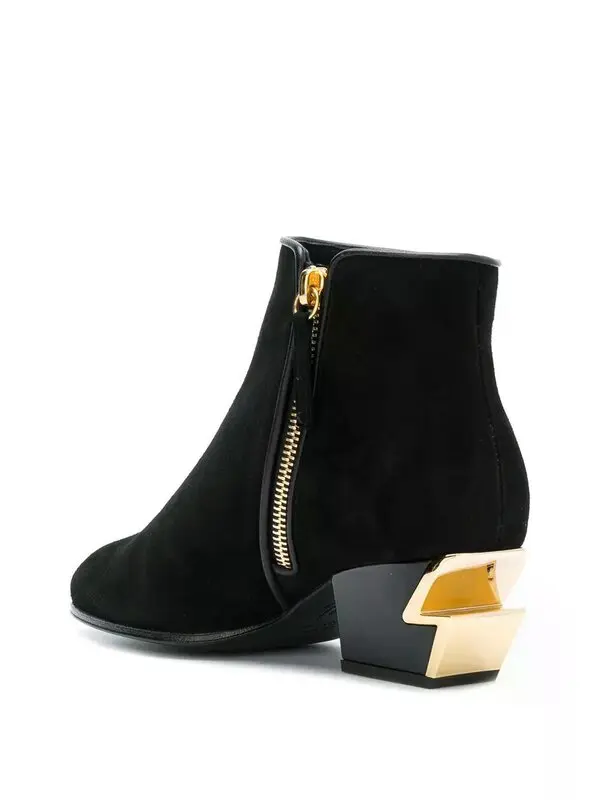 GIUSEPPE ZANOTTI Round Toe Boots