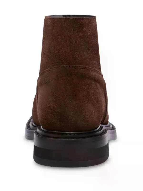 Moschino Olivia Suede Ankle Boots