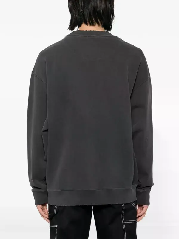 GROUND ZERO Logo-print Sweatshirt - Grey