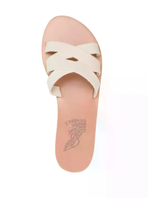 ANCIENT GREEK SANDALS Slip-on Leather Sandals - Neutrals