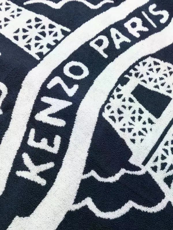 Kenzo Eiffel Tower-jacquard Beach Towel