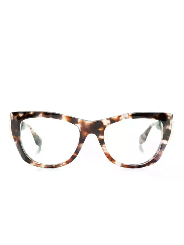 Dita Tortoiseshell Cat-eye Optical Glasses - Brown