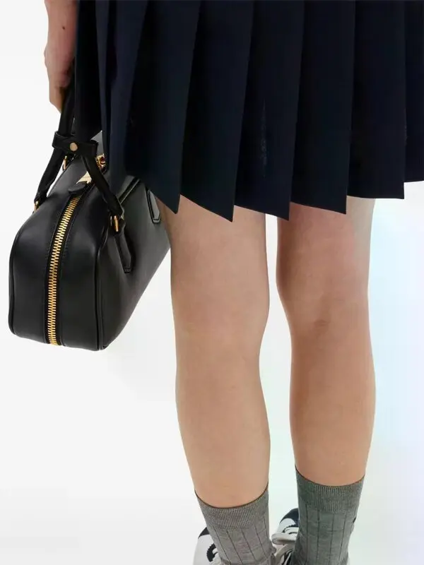 Miu Miu Polo-collar Pleated Dress