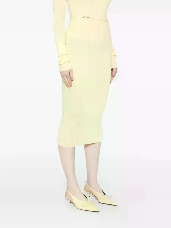 Jacquemus La Jupe Pralù Midi Skirt
