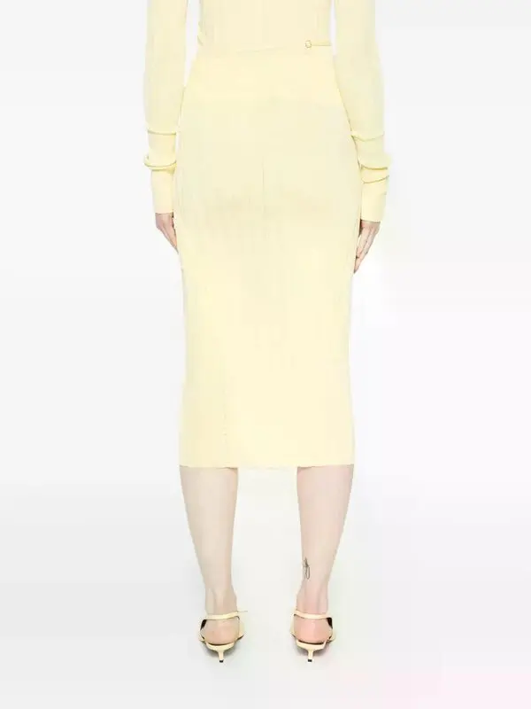Jacquemus La Jupe Pralù Midi Skirt