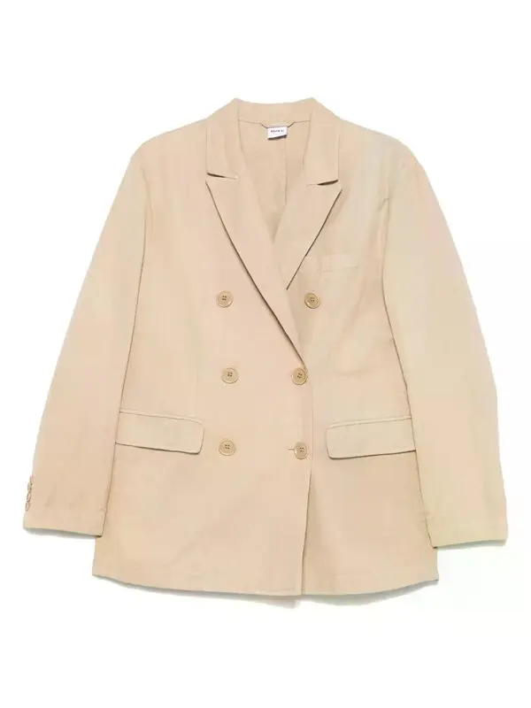 Aspesi Double-breasted Blazer - Neutrals