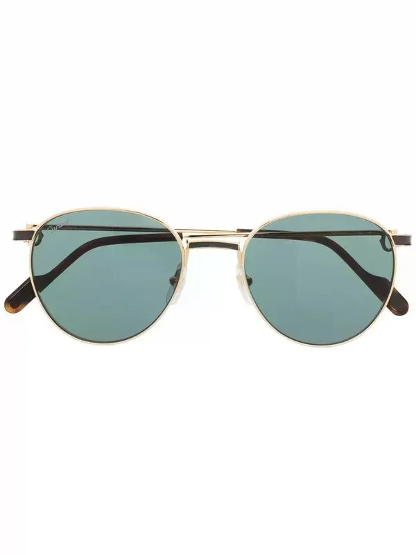 Cartier Pantos-frame Sunglasses - Gold
