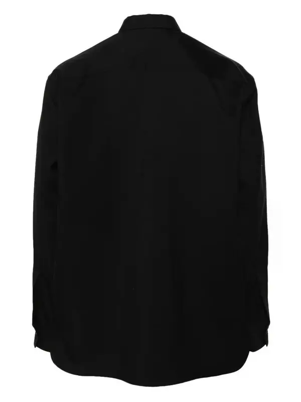 JIL SANDER Gabardine Virgin Wool Shirt