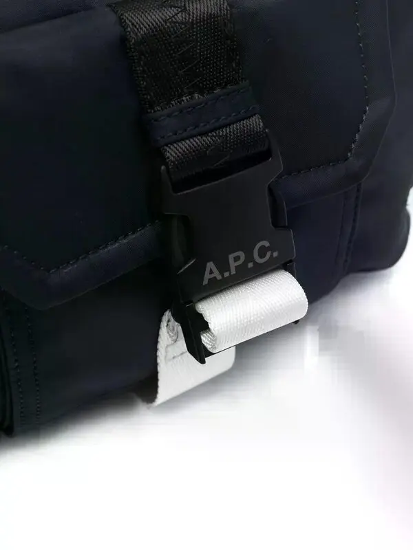 A.p.c. Treck Logo Buckle-fastening Shoulder Bag