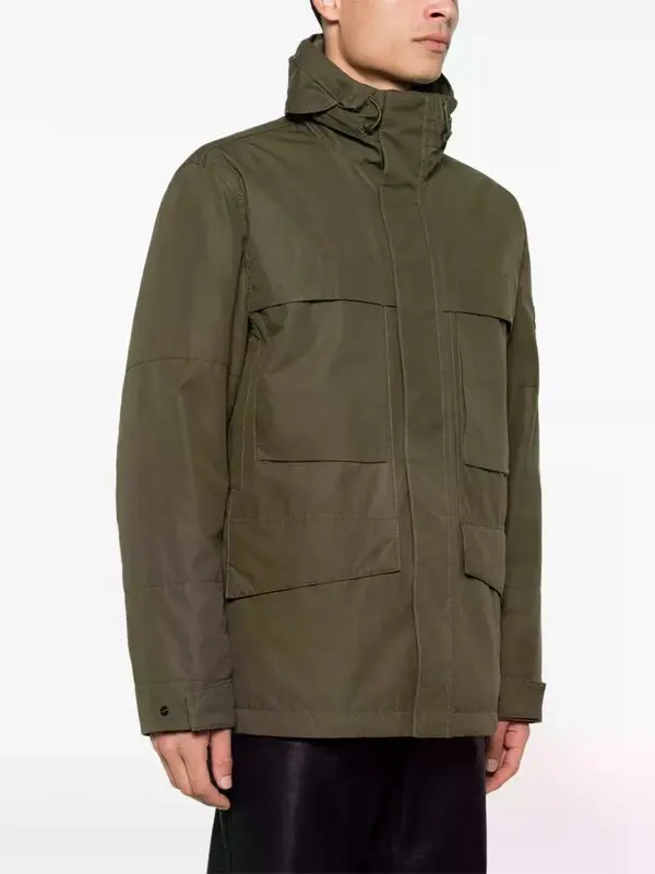 Stone Island Ghost Piece Canvas Coat