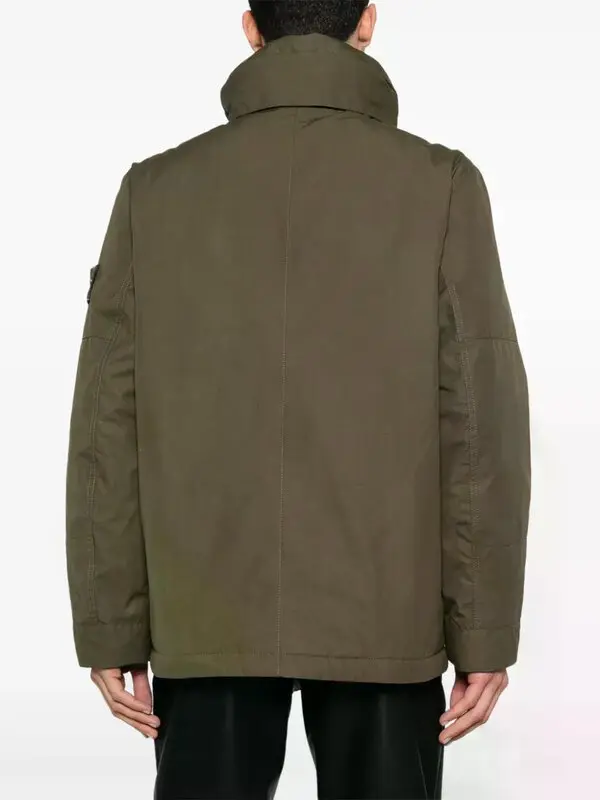 Stone Island Ghost Piece Canvas Coat