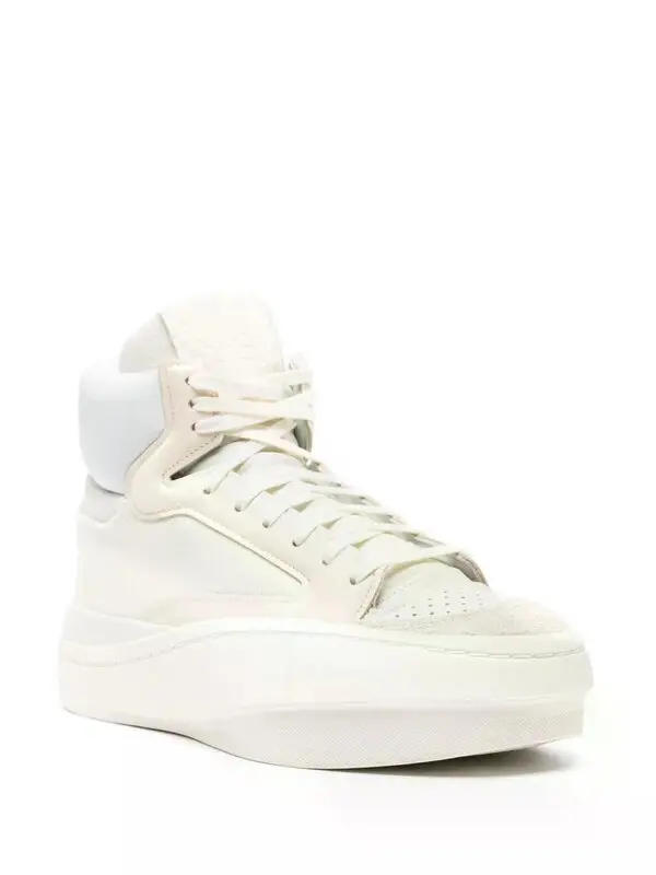 Y3 Centennial High-top Sneakers - White