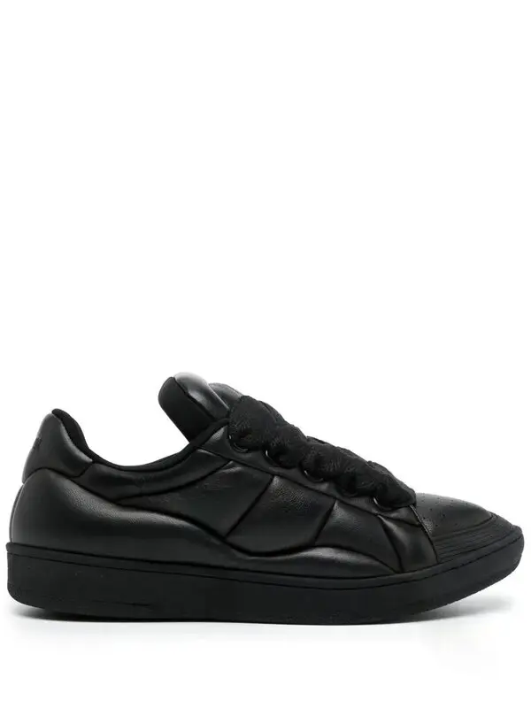 LANVIN Curb Xl Leather Sneakers