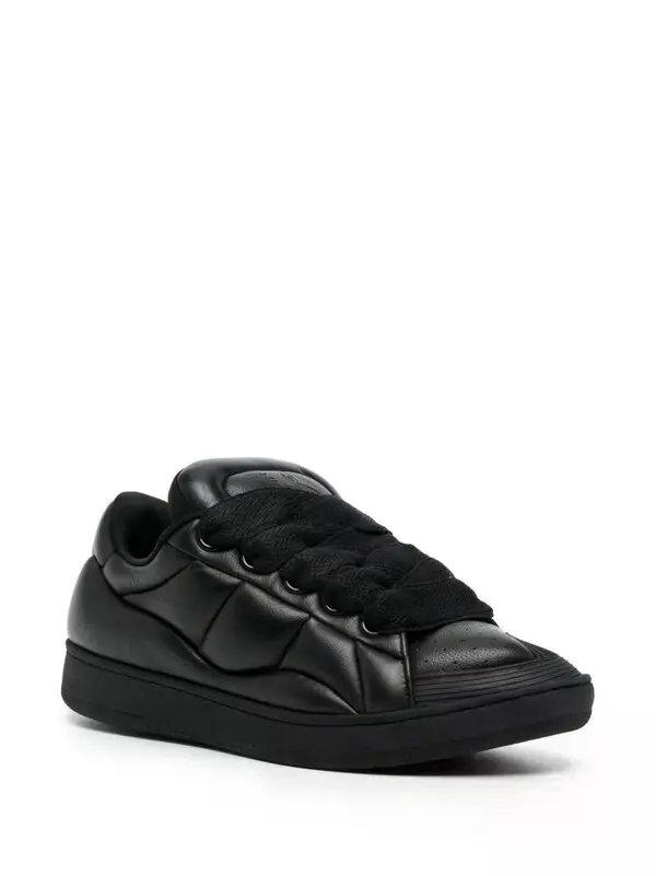 LANVIN Curb Xl Leather Sneakers