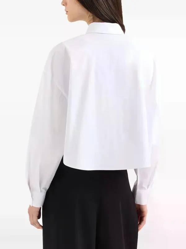 Armani Exchange Logo-embroidered Shirt