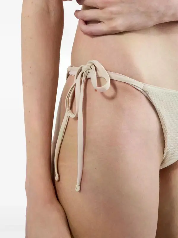 Prada Rhinestone-embellished Bikini Bottoms - Neutrals