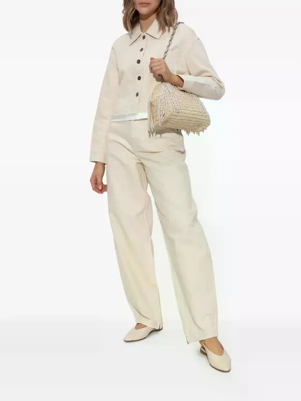 SELF-PORTRAIT Logo-embossed Jacket