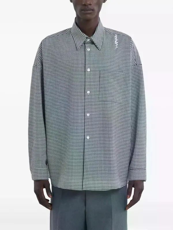 Marni Check Pattern Shirt