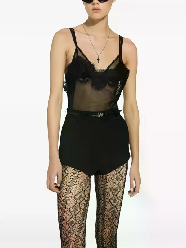 Dolce & Gabbana Lace-trim Tank Top
