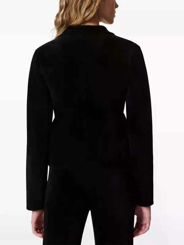 TWINSET Knitted Double-breasted Blazer